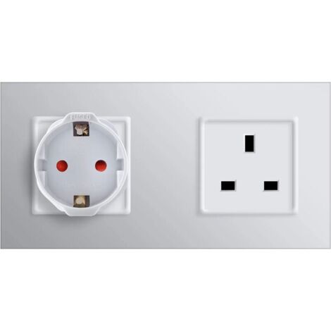 Adaptateur Prise UK Type G Compact Voyage France Vers Royaume Uni ...