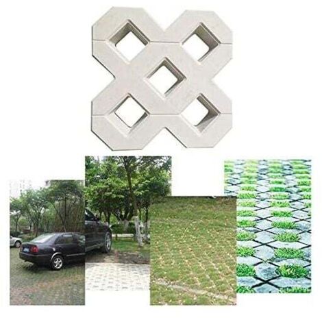 Moule À Pavé Béton 40x40 Cm Pour Dalles Jardin Chemin Allée Bricolage ...