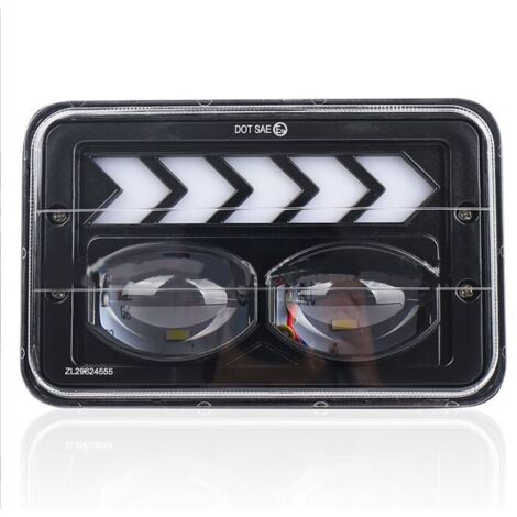 x 6 Zoll rechteckiger 5 x 7 Zoll LED-Scheinwerfer mit pfeilförmigem ...