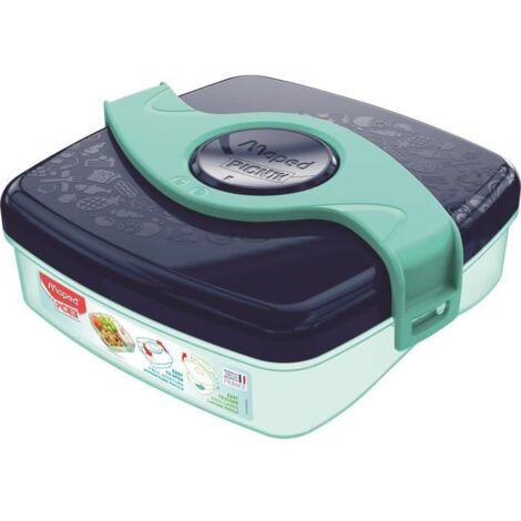 ORIGINS - Maped Picnik Boite a gouter kids - bleu/vert