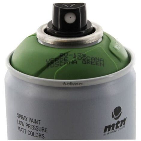 Bombe de peinture - MONTANA COLORS - RV-126 - Vert Toscane - 400ml - MTN 94