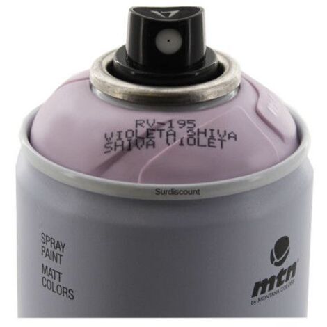 Bombe de peinture - MONTANA COLORS - RV-195 - Violet Shiva - 400ml - MTN 94