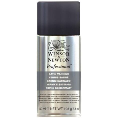 Spray de vernis - WINSOR & NEWTON - 150ml - Satin - Non jaunissant ...