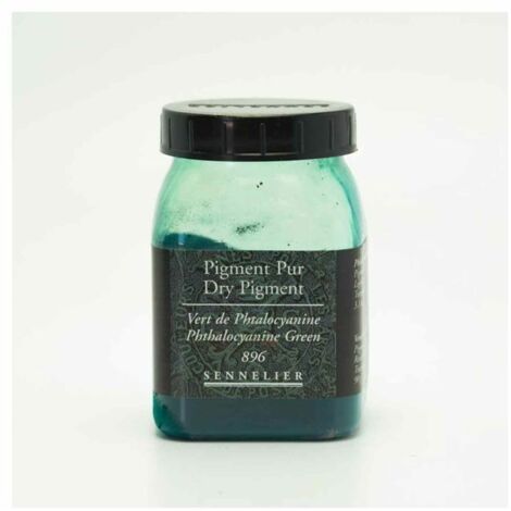 Pigment pour création de peinture - pot 90 g - Vert de Phtalocyanine
