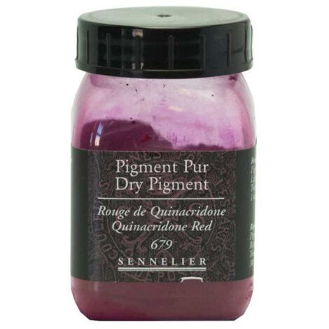 Pigment - SENNELIER - Rouge de Quinacridone - Pot 30 g - Poudre pure ...