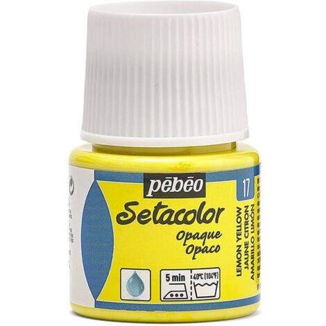 Coffret d'initiation - Pébéo - Peinture pour tissu - 6 pots de 20 ml ...