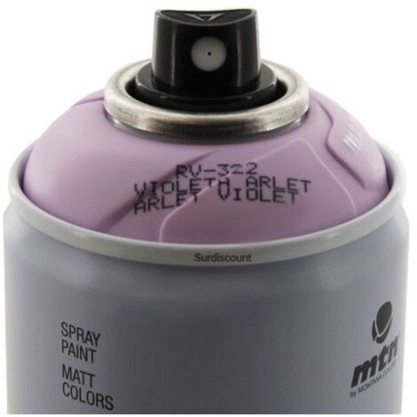 Bombe de peinture - MONTANA COLORS - RV-322 - Violet Arlette - 400ml ...