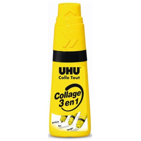 Colle - UHU - Tube twist and glue - 35g - Ultra-forte - Multi-matériaux