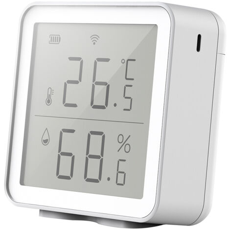 WIFI Intelligent Temperature and Humidity Meter Temperature Detector ...