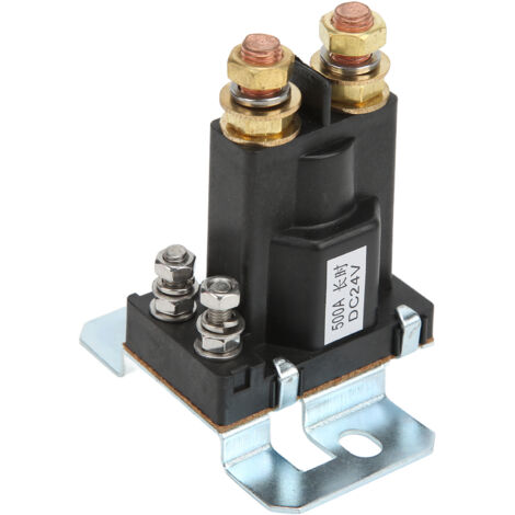 Decdeal 24V 500A Relais de démarrage Red Copper Heavy Current Nomal ...