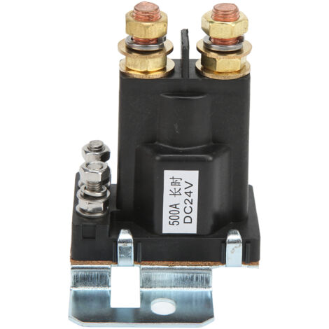 Decdeal 24V 500A Relais de démarrage Red Copper Heavy Current Nomal ...
