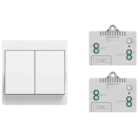 Système d'interrupteur sans fil, sans pile, interrupteur mural sans fil ...