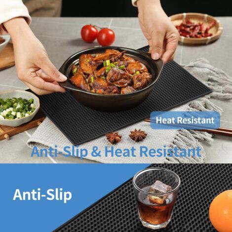 Tapis égouttoir - Tapis de bar - Tapis d'égouttage pour couverts - 45 x ...