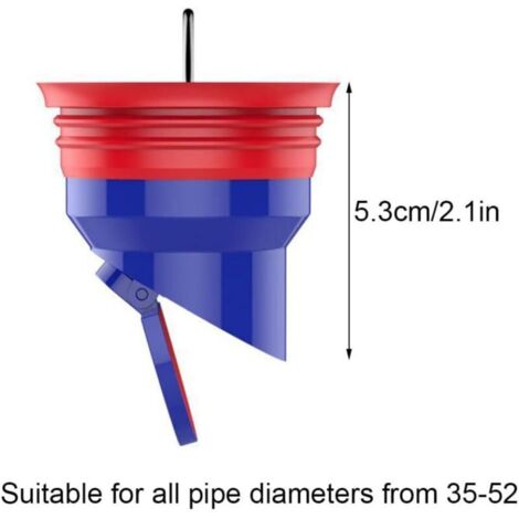 Siphon de sol de douche, anti-reflux, anti-odeur, pour cuisine, tuyau ...