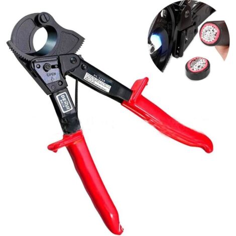 Coupe-câble à cliquet, coupe-câble et coupe-câble jusqu'à 240 mm2 ...