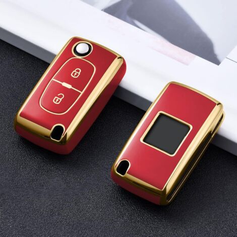 Coque de clé de Voiture pour Peugeot 207 307 308 407 408 3008 5008 ...