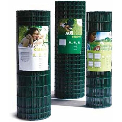 Grillage Jardin vert Hauteur 80cm Maille 50x100mm Clôture Jardin ...