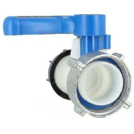 Absperrklappe mit schwimmender Aluminiummutter für 1000-Liter-IBC-Tank ...