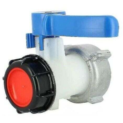 Absperrklappe mit schwimmender Aluminiummutter für 1000-Liter-IBC-Tank ...