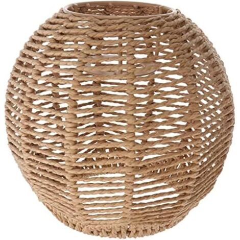 Lampenschirm für Abdeckung Tischlampe Rattan Lampe Pendelleuchte ...