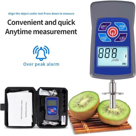 Härteprüfer, Digitales Fruchthärteprüfgerät, Obst-Penetrometer ...