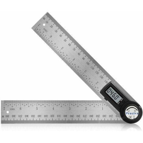 Righello angolare digitale, goniometro, misurazione di lunghezza e ...