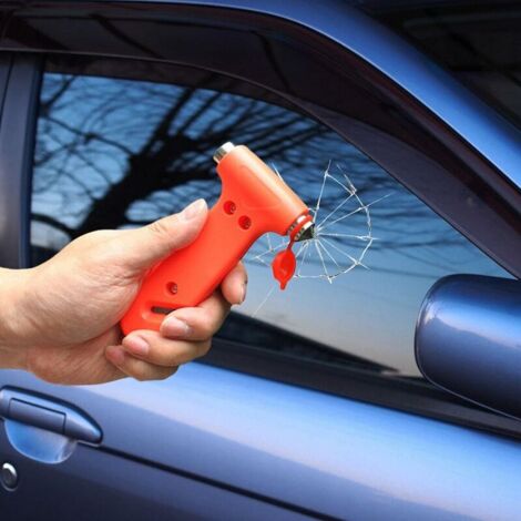 Martillo de seguridad para coche FOREHILL dos en uno, martillo de ...