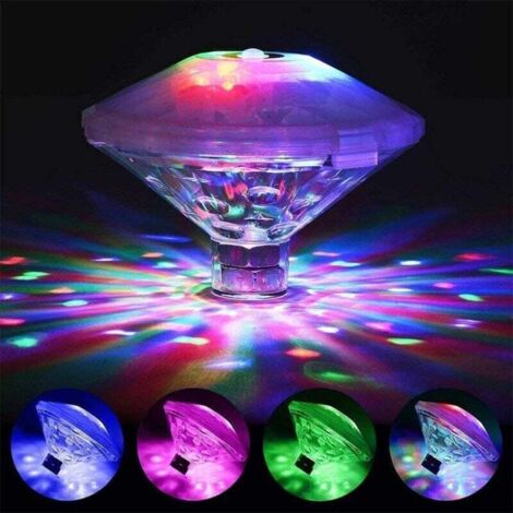 Iluminación LED subacuática, lámpara flotante para estanque, luz ...