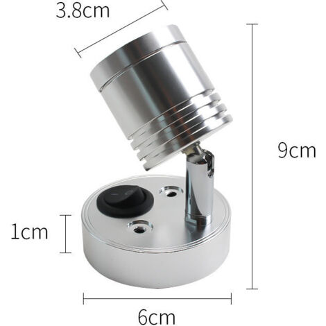 Applique Murale 12v Rv Léger Rv Lumière Led Lampe De Yacht Spot ...