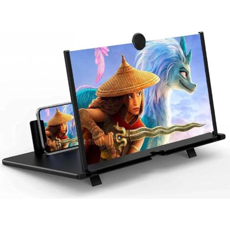 Loupe d'écran 14 pouces pour smartphones, loupe d'écran 3D HD pour ...