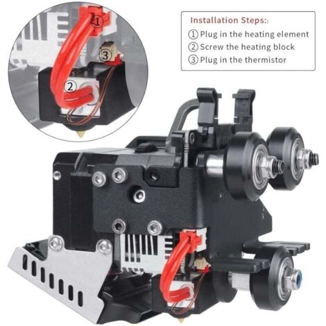 Bloc chauffant de remplacement pour l'extrudeuse Ender 3 S1 Sprite ...