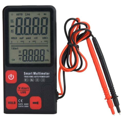 Multimètre Numérique Automatique Ultra Mince Grand Écran Intelligent ...