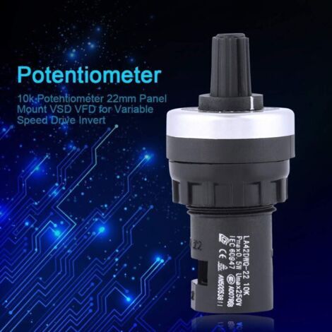 10k Panel Mount Potentiometer VSD VFD Speed Variable Speed Drive ...