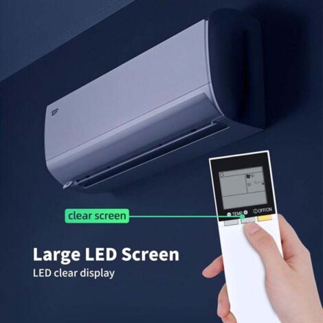 Telecomando sostitutivo per condizionatore d'aria Mitsubishi SG15J ...