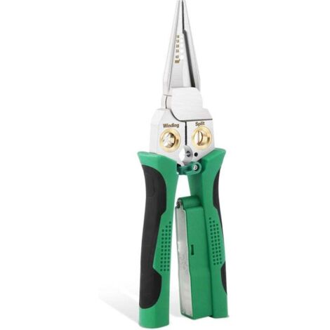 Spellafili 8 in 1 con tester di tensione, spelafili, crimpatrice e ...