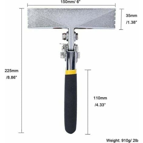 Pince à sertir pour tôles robuste et résistante à la rouille, pince à sertir manuelle avec ...