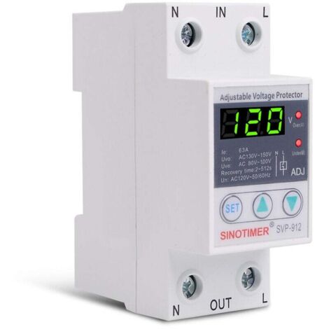 Regulador de voltaje de 230 V, relé de protección de voltaje ...