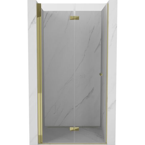 Mexen Mist-F porta doccia pieghevole sinistra 100 cm, trasparente ...
