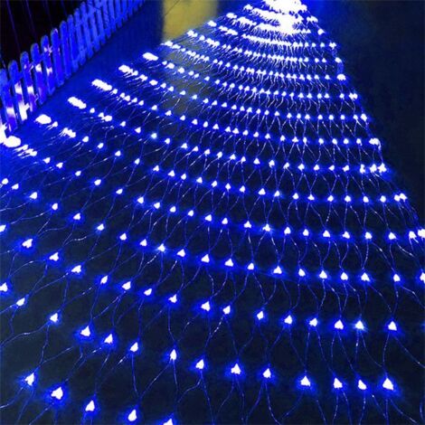 Filet Lumineux Extérieur 6x4m 672LED Guirlande Lumineuse avec Prise ...