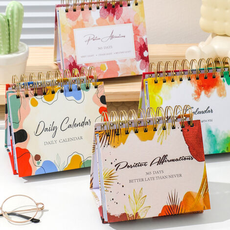 Calendrier de bureau motivant quotidien 365 jours 2025, calendrier de ...