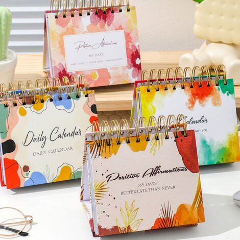 Calendrier de bureau motivant quotidien 365 jours 2025, calendrier de ...