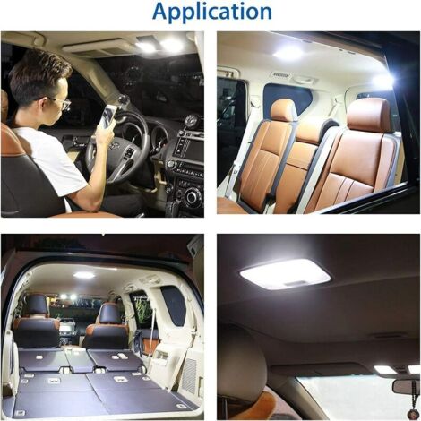 2-pack DC 12V 36 LED Voiture Camion Véhicule Auto Dôme Toit Plafond ...
