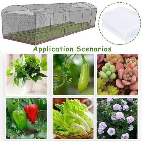 Filet Anti Insecte 2.5m x 7m, Filets pour Jardin, Filet Anti Insecte ...