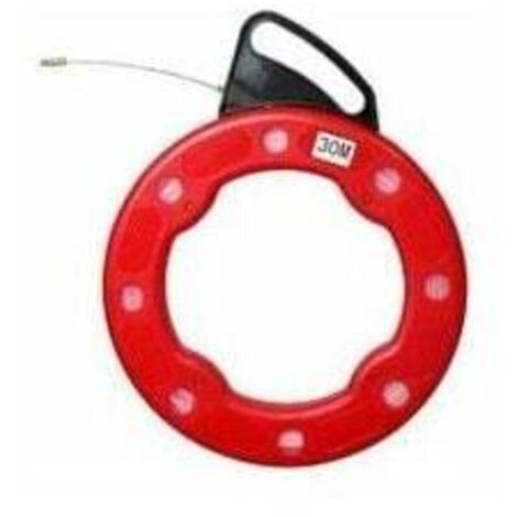 RHG Tire-fil Aiguille d'électricien Tire-fil Fibre de verre Ø 4mm 30M