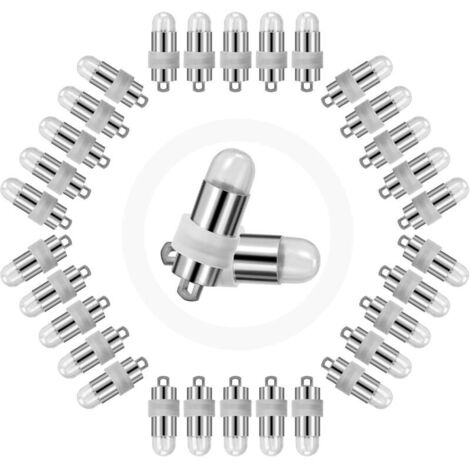 Ballon LED allume 30 pièces LED lanternes en papier éclairent la ...