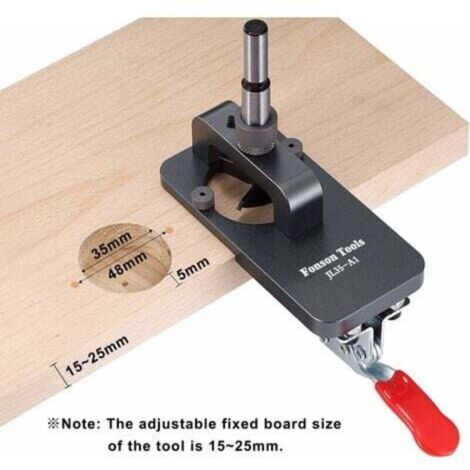 Gabarit de charnière 35mm, gabarit de charnière d'armoire de porte ...