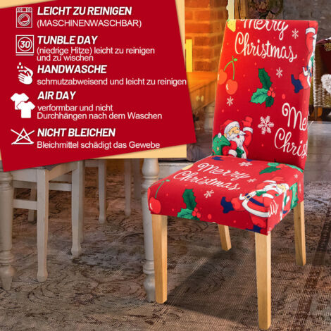 Wolketon Housse de Chaise.Lot de 12 Housses de Chaise Universelle ...