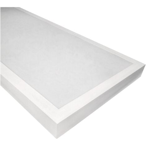 Panel de superficie 120x30 cm 60W 4200K, blanco