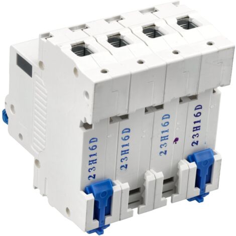 Interruptor magnetotérmico curva C 4P 16A