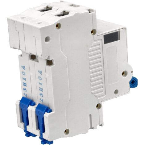 Interruptor magnetotérmico curva C 2P 10A